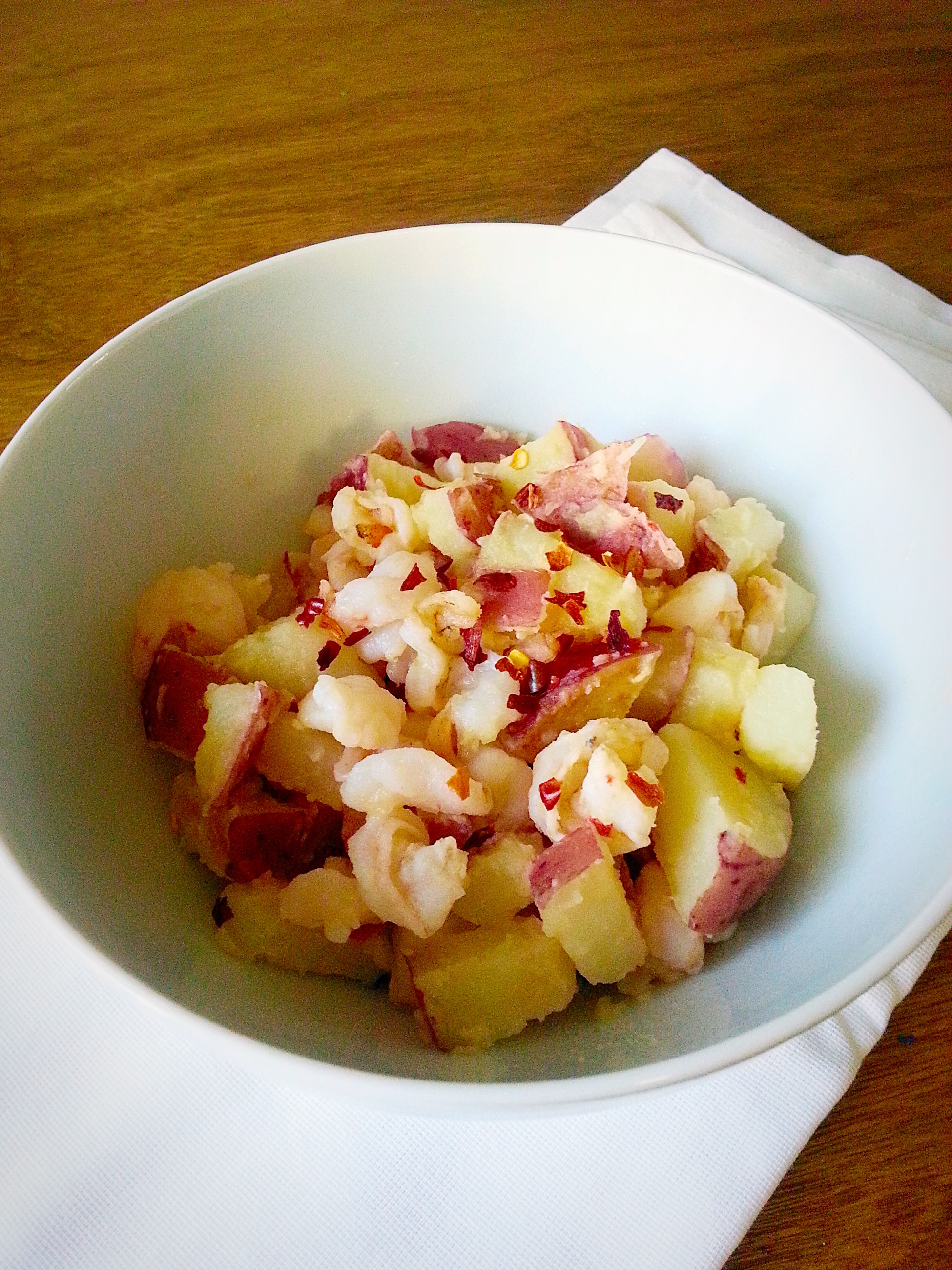 Tangy Garlic Shrimp and Potatoes ⋆ Exploring Domesticity