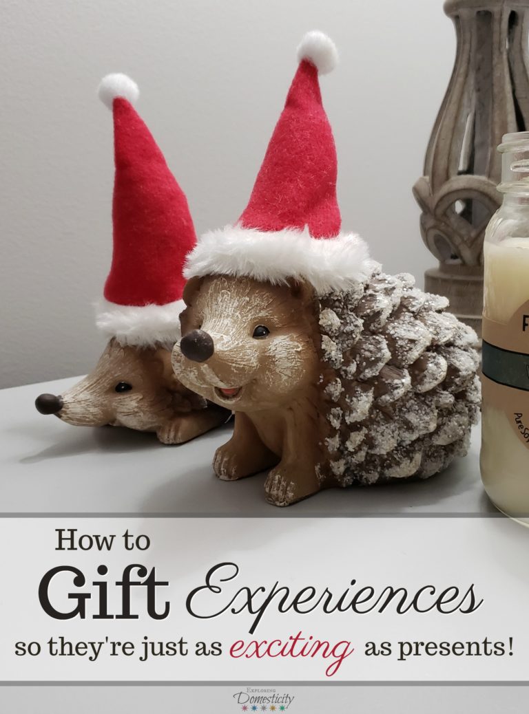 how to gift experiences so they're just as exciting as toys