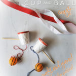 Basketball Cup and Ball Craft - great activity for basketball parties ...